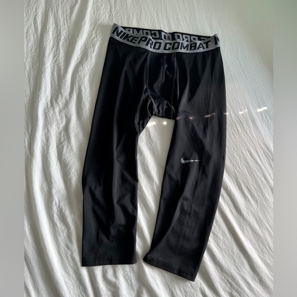 Nike | Pants | Nike Pro Combat Compression Pants Black | Poshmark